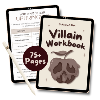 Villain Writing Workbook | 75 Pages | School of Plot – schoolofplot