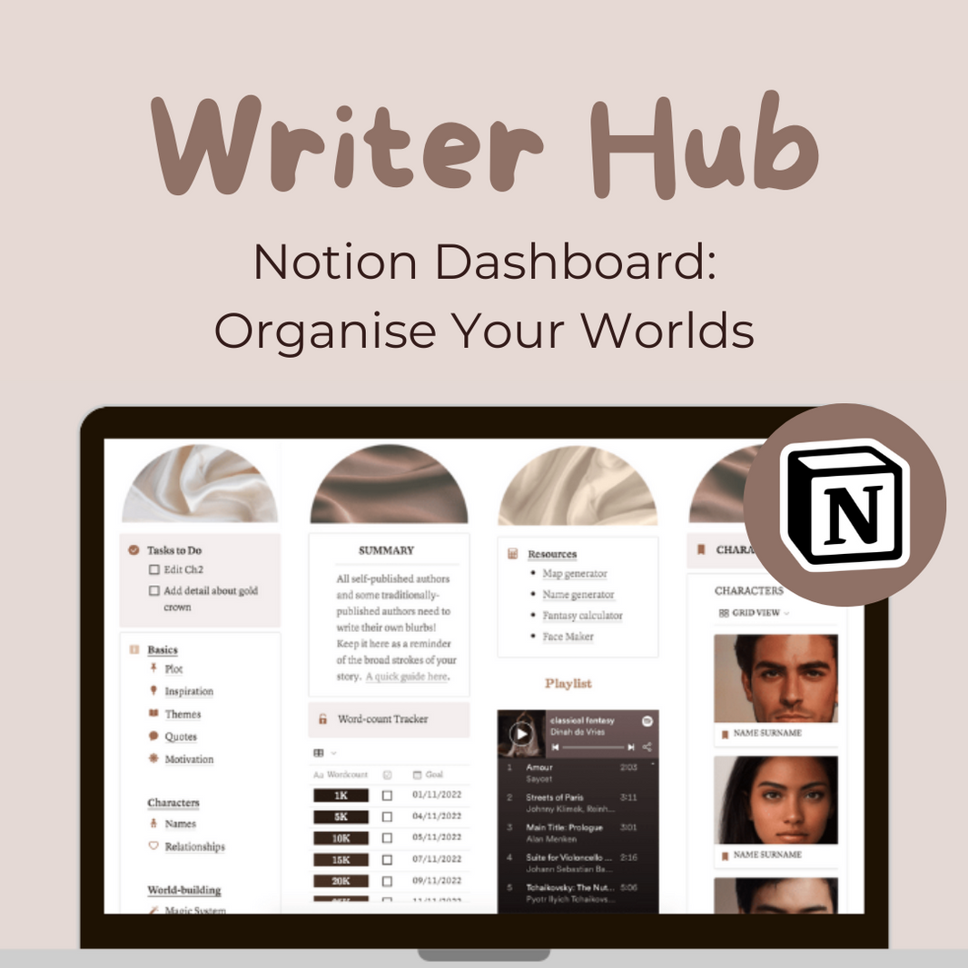 Ultimate Notion Guide For Writers | Best Writing Templates | Tutorial ...