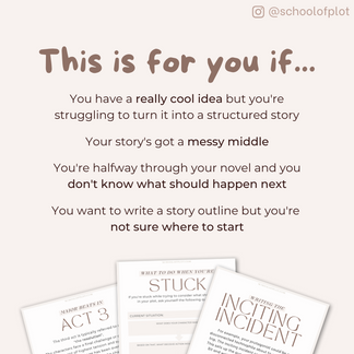 Plot Structure Workbook | From Idea to Plot Outline | School of Plot ...